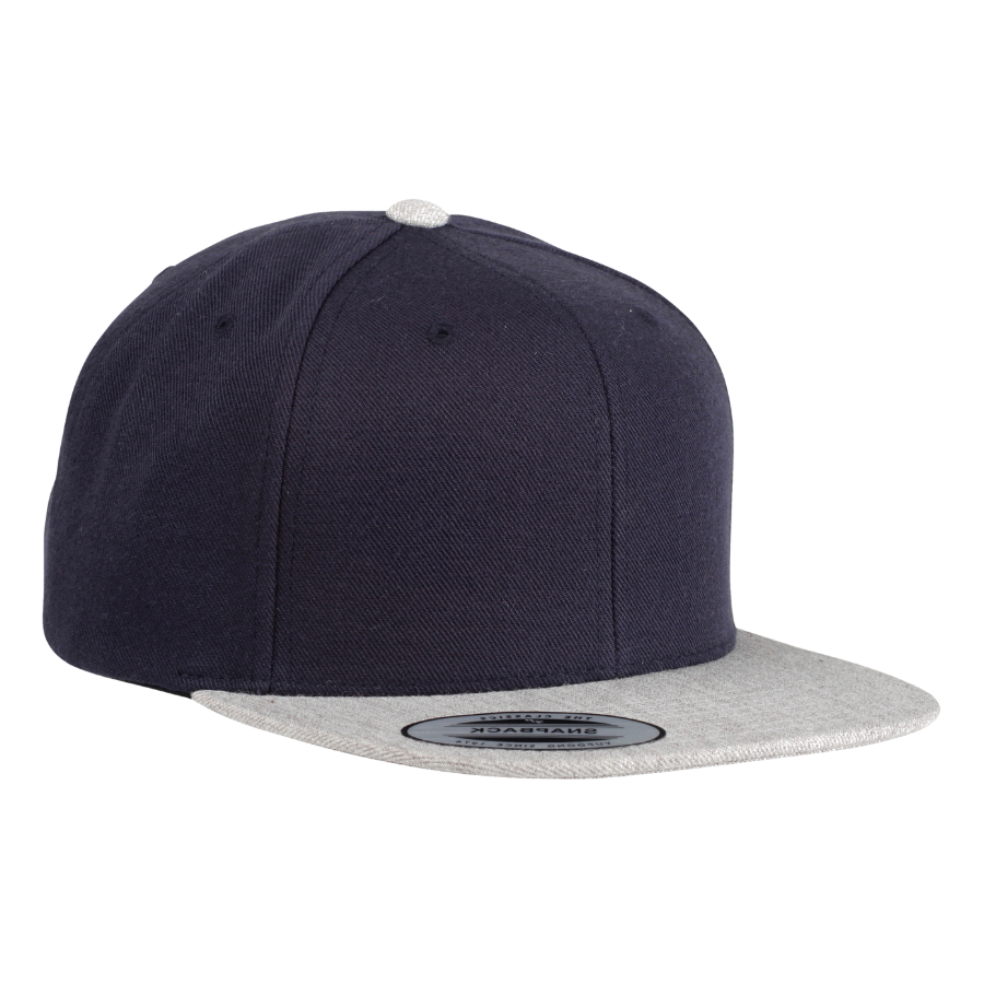 Team Snapback Cap - Navy/Grey | Serious Sport